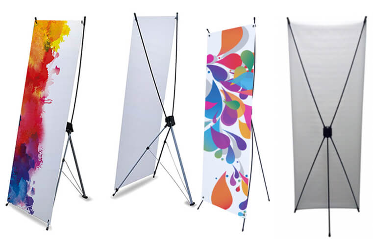X-Banner stand for rent